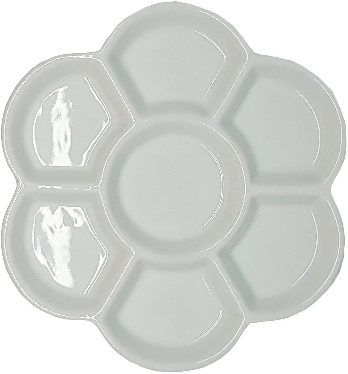 Porcelain Watercolor Palette 6 Well Porcelain Palette White Watercolor ...