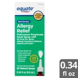 Equate Fluticasone Non-Drowsy Allergy Relief Nasal Spray, USP, 50 Mcg ...