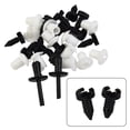 26 pcs Door Card Trim Clips Panel Clips Fastener For Defender - Walmart.com