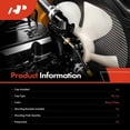 A-Premium Front Engine Radiator Cooling Fan Shroud with Expansion ...