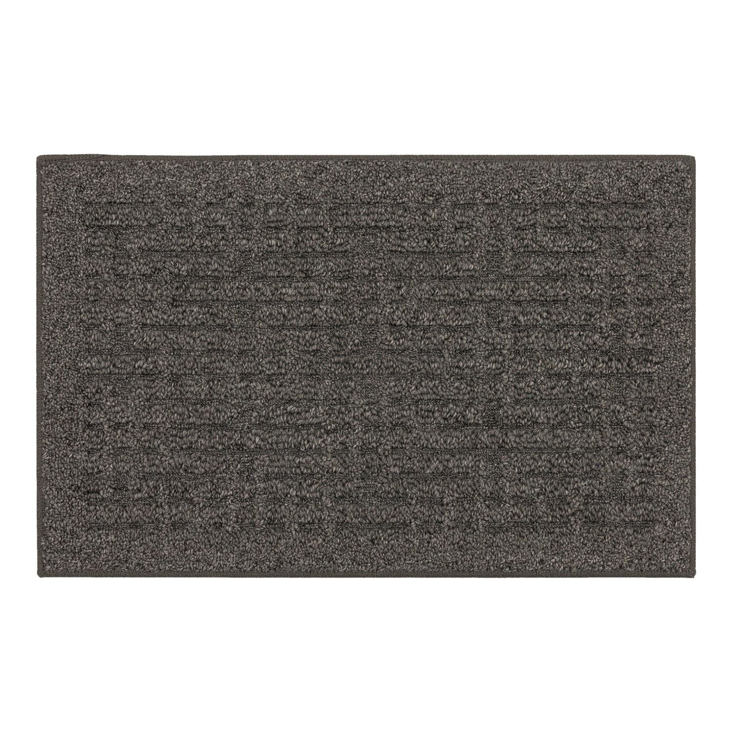 Click here for Hometrends Staircase Grey Polyester Area Rug 20 X... prices