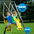XDP Recreation Rising Sun Playset: Swing Set, See Saw, Glider, Stand N ...