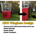 EZ Dunker Portable Commercial Dunk Booth, Red- 500-gal Capacity ...