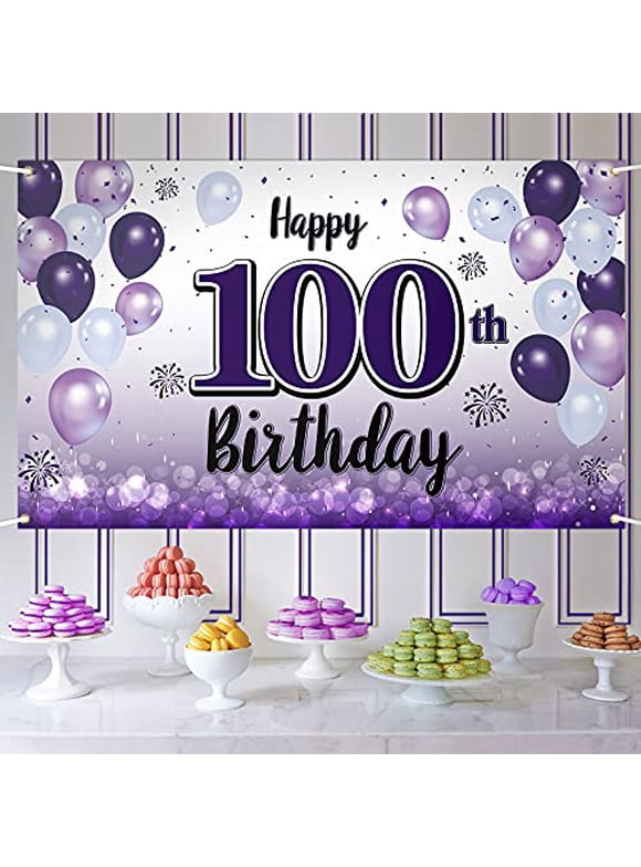 100th Birthday Party Decorations in 100th - Walmart.com