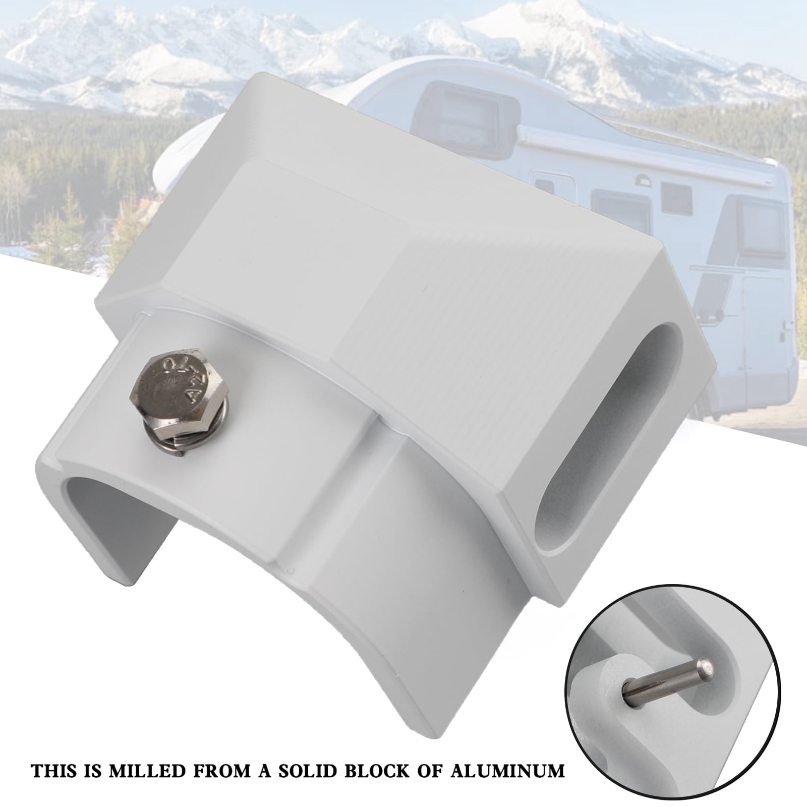 Motor Genic Alminum Replacement Part End Plug Solid For Dometic ...