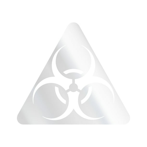 Biohazard Sticker Decal Die Cut - Self Adhesive Vinyl - Weatherproof ...