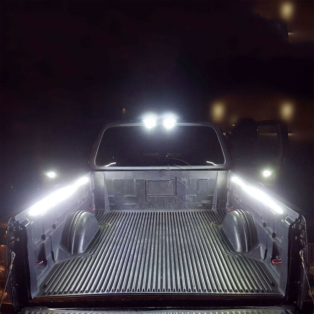 15SMD Trunk Bed 6000K White LED Light Strip for Chevy Dodge Pickup GMC ...