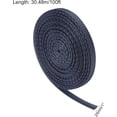 100ft PET Expandable Wire Loom 1 Inch, Braided Sleeving Cable ...