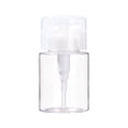 Transparent Press Bottle Pump Dispenser for Makeup Remover Lotion Nail ...