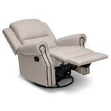 Delta Children Drake Nursery Glider Swivel Recliner, Flax - Walmart.com