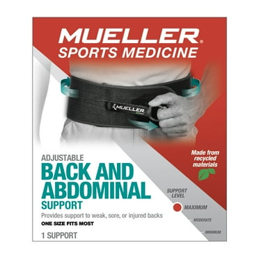 Mueller Adjustable Hinged Knee Brace, Black, One Size Fits Most ...