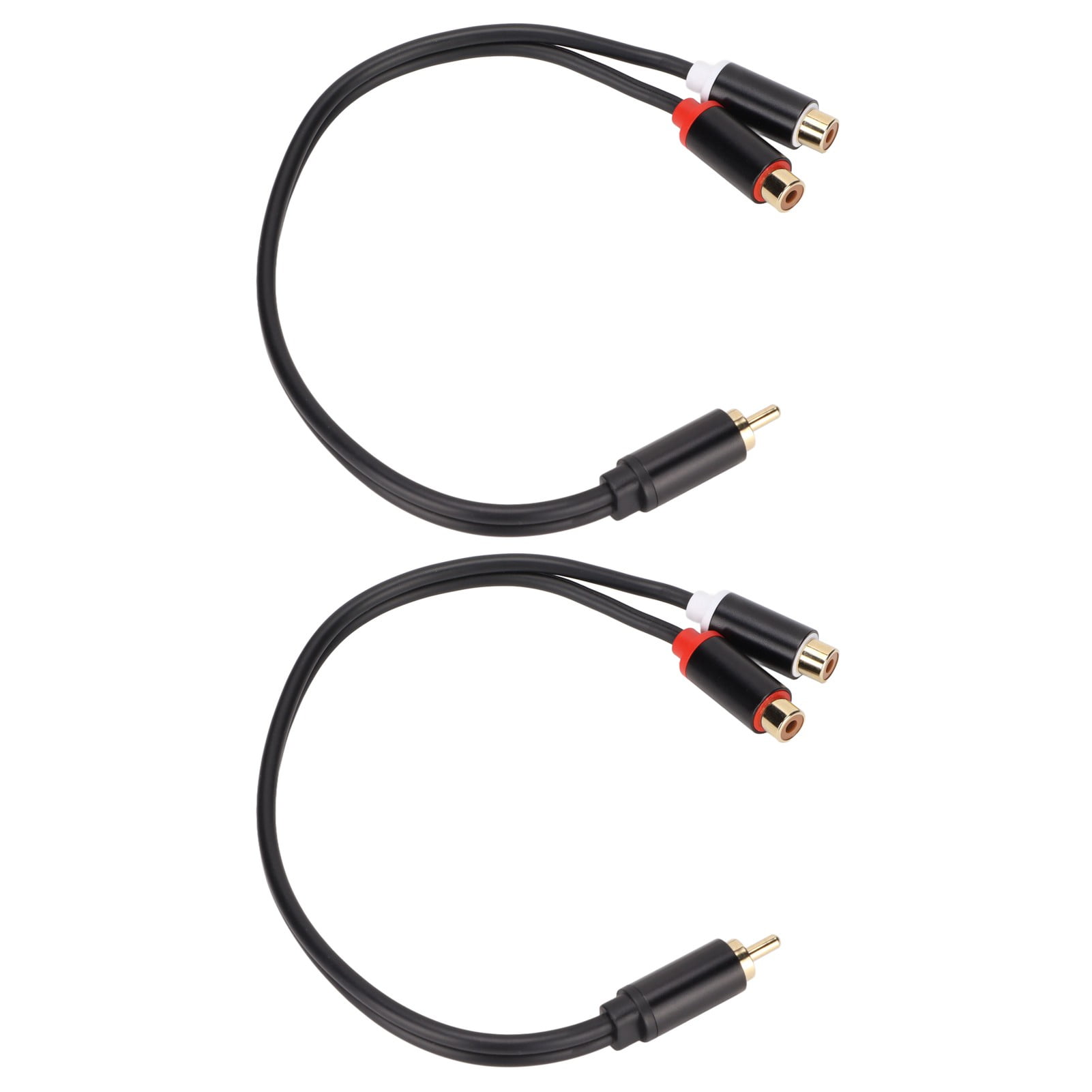 Splitter Cable, Low Loss Reduce Interference Subwoofer Y Adapter Cable ...