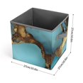 10.6in Folding Storage Box Solid Material Handle On Both Sides For Easy ...