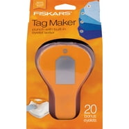 Fiskars Standard 3-in-1 Tag Maker Punch for Crafting, Perfect for Paper ...