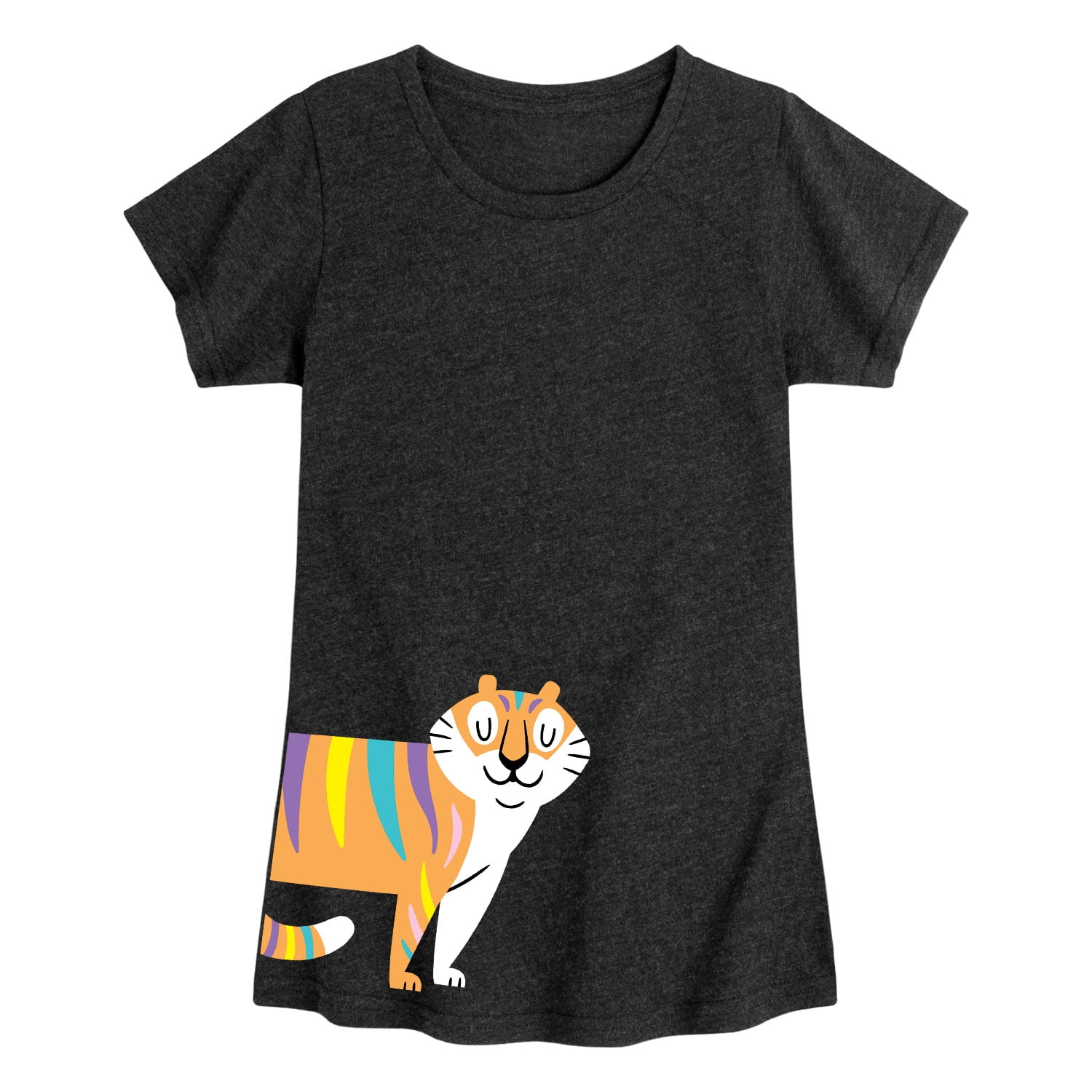 Instant Message - Rainbow Tiger Side Hit - Girls Toddler And Youth ...