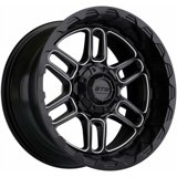 GTW Titan 14" Black Wheel on 23x10-R14 Nomad Steel Belted Radial All ...