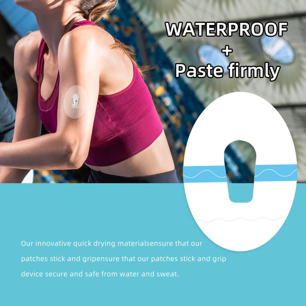 Buy 30pcs Waterproof Patch Invisible Transparent Adhesive Patches for Dexcom G6 Overpatch Online ...