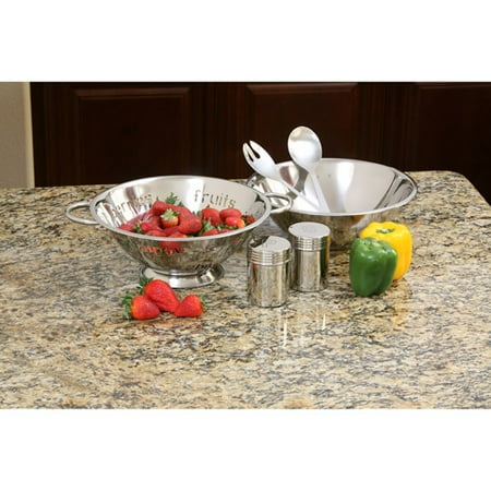 ExcelSteel 6-Piece Stainless Steel Salad Gift Set - Walmart.com