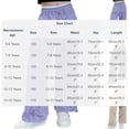 Black Kids Girl Boy Spandex Work Cargo Lounge Pants for Child Loose Fit ...