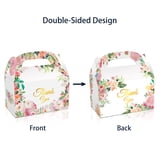 24 Pack Party Favor Boxes, Spring Flower Gift Treat Bags, Summer Gable ...