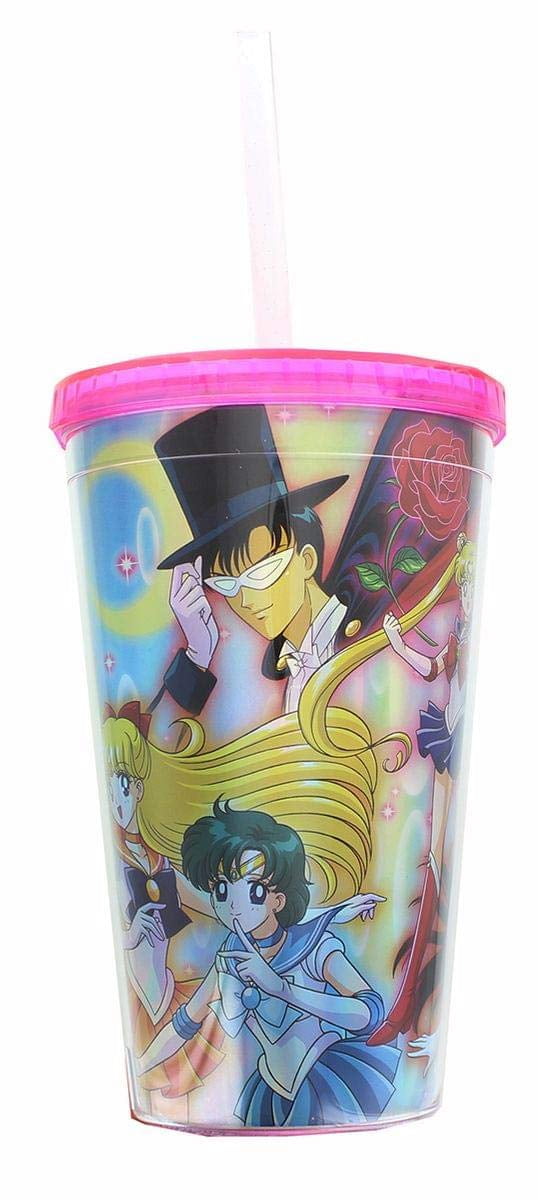 Carnival Cup JUST FUNKY Sailor Moon Cast 473 ml con pajita y tapa ...