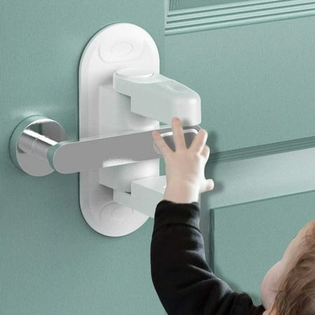 Door Handle Child Proof Door Lever Lock Child Safety Door Locks for ...