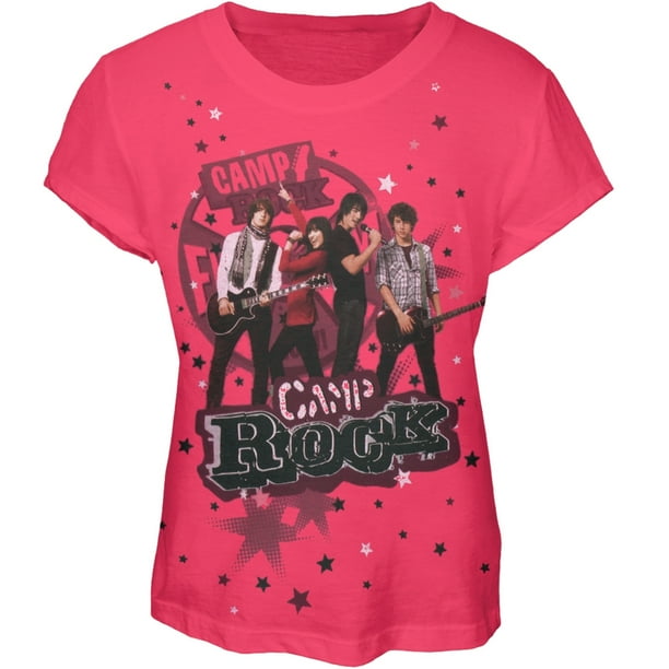 Camp Rock - Camp Rock - Group Youth T-Shirt - Youth X-Small - Walmart ...