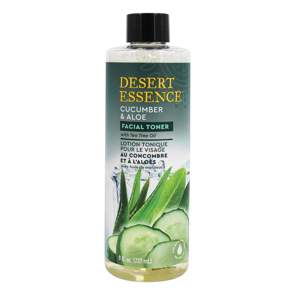 Desert Essence - Cucumber & Aloe Facial Toner with Tea Tree Oil - 8 fl ...