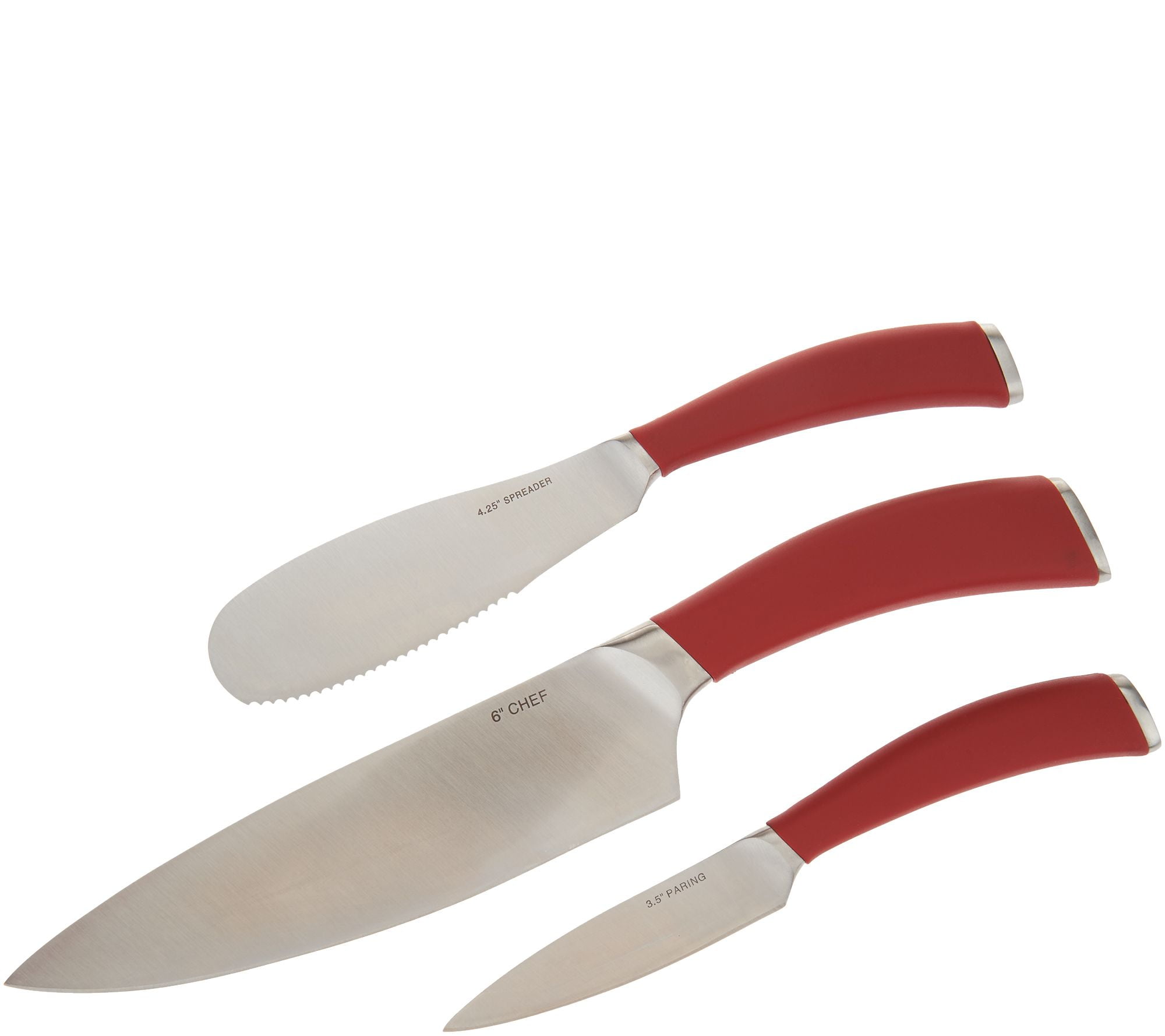 Valerie Bertinelli 3-Piece Kitchen Utility Cutlery Set Model K47184 ...