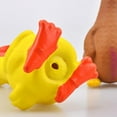 Squawking Squeaker Rubber Chicken Dog Toys - Rubber Shrilling Squeaky ...