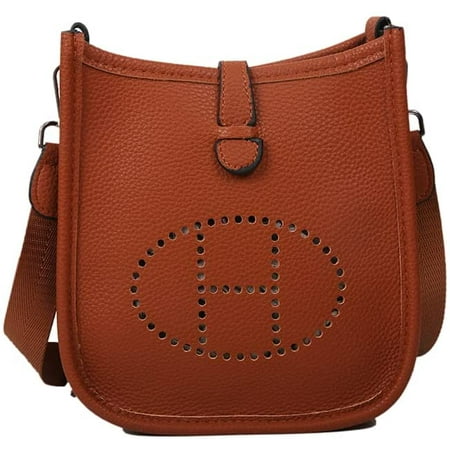Asge Leather Bucket Bag Strap Designer Purses for Women Satchel Bags ...