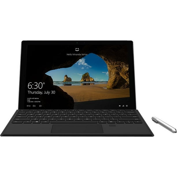 Microsoft Surface Pro 4 Type Cover - keyboard - with trackpad ...