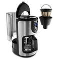 KitchenAid KCM111OB 12-Cup Programmable Coffee Maker with LED Display ...