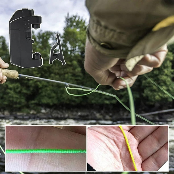 Fish Line Knotter Professional Electric Lines Cord Knot Maker Knotting ...