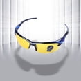 black frame yellow Night Vision sheet outdoor Cycling Sunglasses ...
