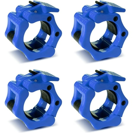 Slim Panda Olympic Barbell Spring Collars 2 inch, Exercise Collars ...