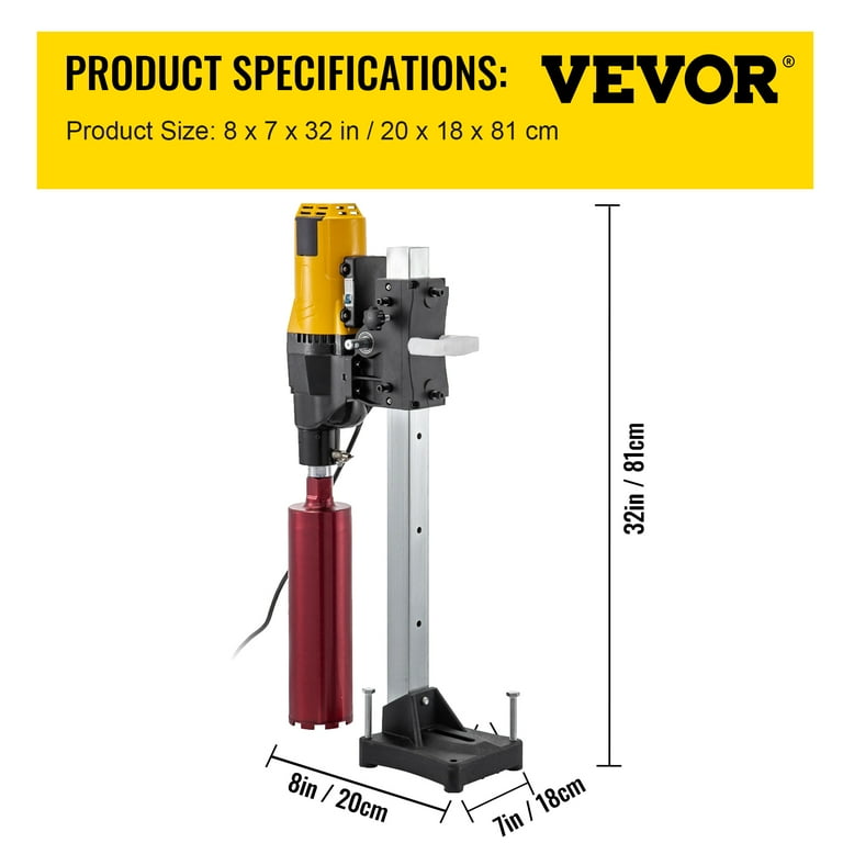 Vertical Drilling Machine Specification