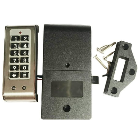 Safety Password Cabinet Lock Stainless Steel Anti Theft Digital ...