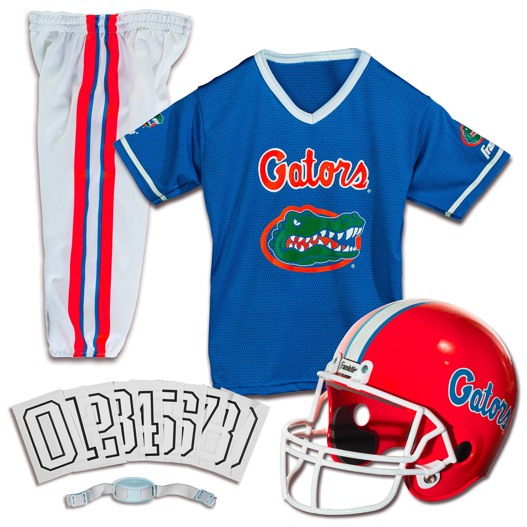 Florida Gators Franklin Sports Youth Deluxe Uniform Set - Walmart.com ...