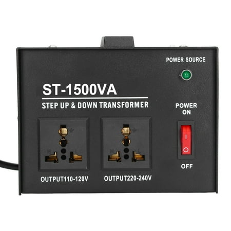 Power Supply Transformer, 2 Universal Socket 1500W Toroidal Core Shape ...