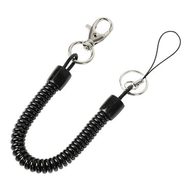 Unique Bargains Metal Spiral Spring Coil Design Strap Cord Rope Clip ...