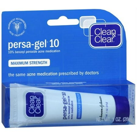 CLEAN & CLEAR Persa-Gel 10 Maximum Strength 1 oz (Pack of 3) - Walmart.com