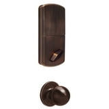 MiLocks Keyless Entry Deadbolt & Handle Set, Oil-Rubbed Bronze, Remote ...