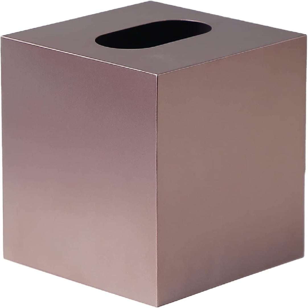 Metal Square Tissue Box lid, Modern Facial Tissue Holder for Bathroom ...