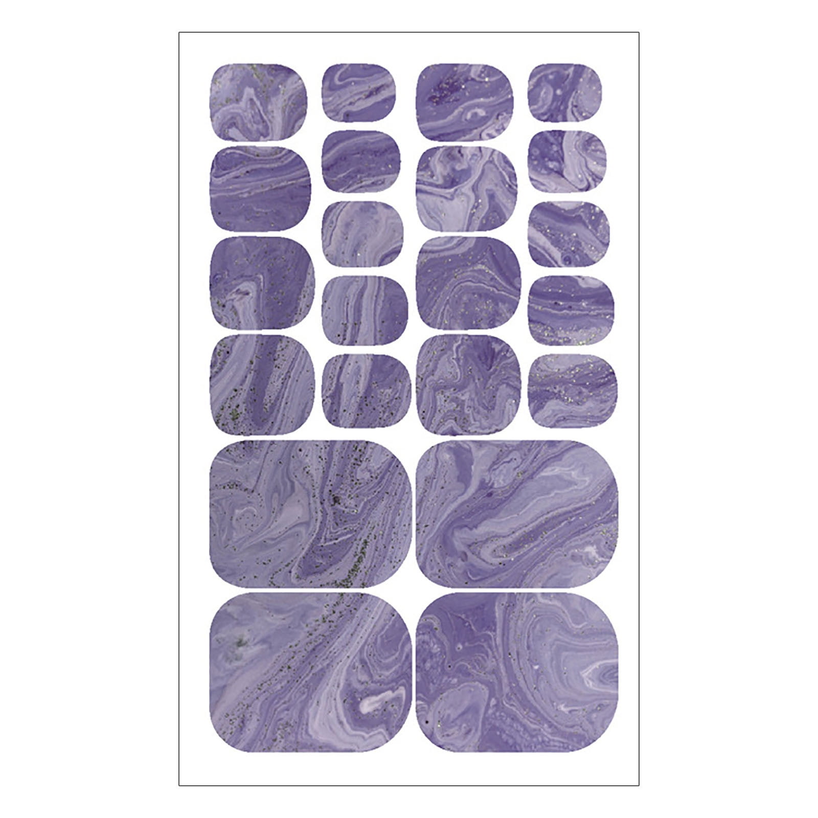 Chaolei Fashion Foot Stickers Nail Stickers Can Tear Nail Foot Stickers ...