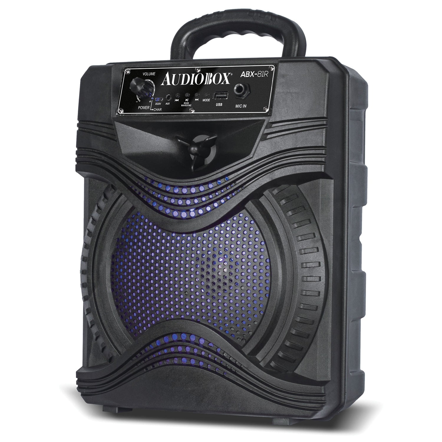 Audiobox ABX-81R 8-Inch Portable Bluetooth PA System with Microphone ...
