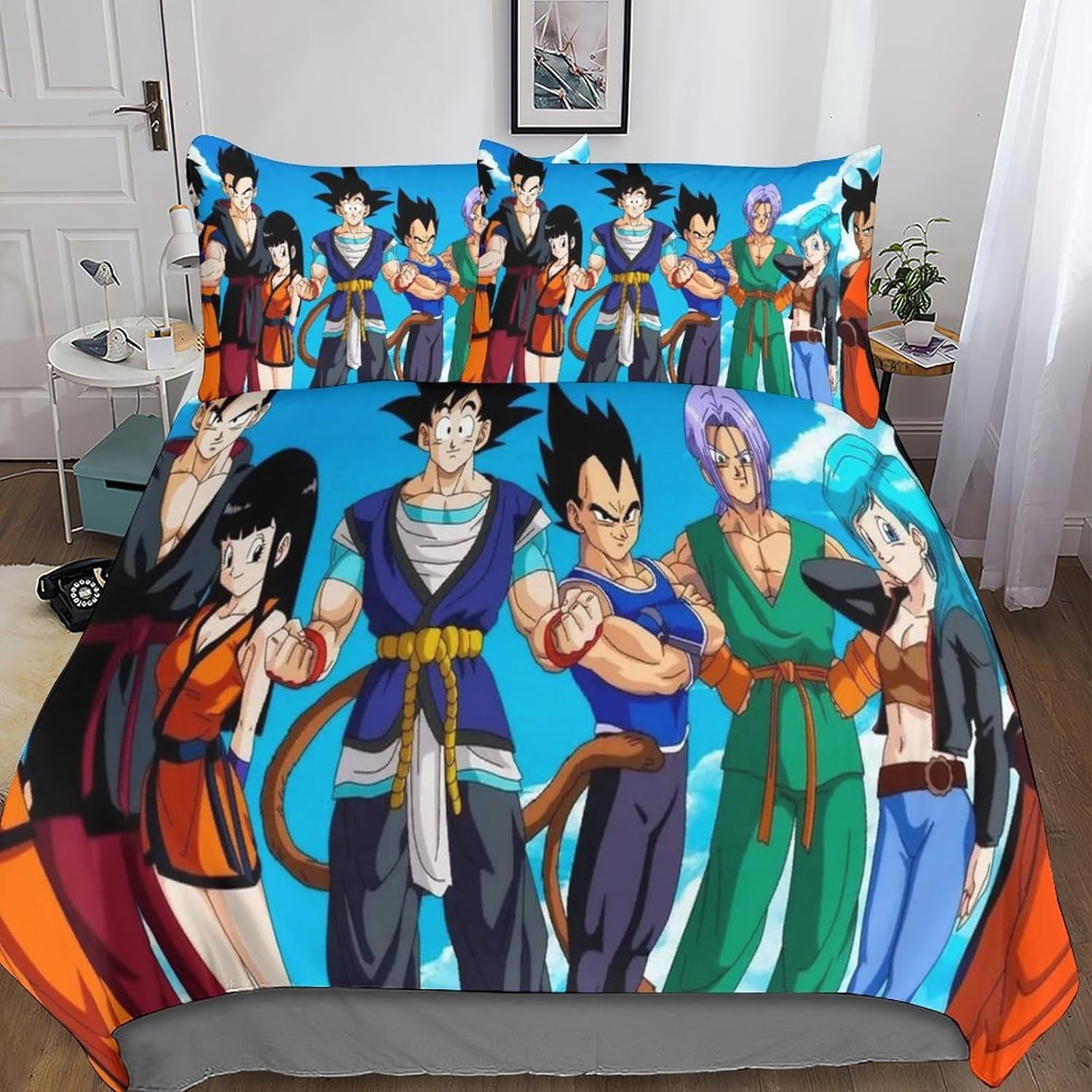 Click here for Yingd Dragon Ball Goku 3d Microfiber Bedding Set W... prices