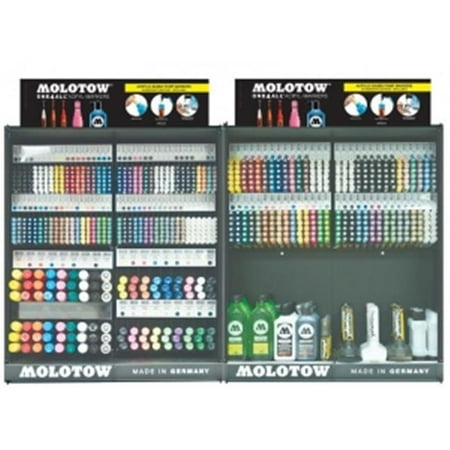 Molotow MOLFULLASST2 Updated Complete Assortment - Locking Rack ...