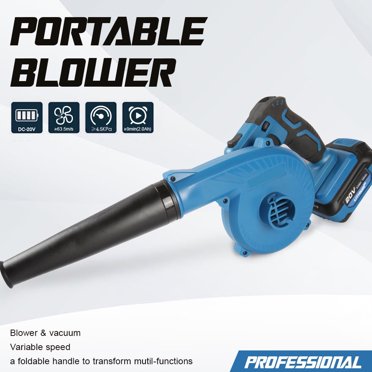 Cordless Leaf Blower with 4.0Ah 20V Rechargeable Battery and Fast ...