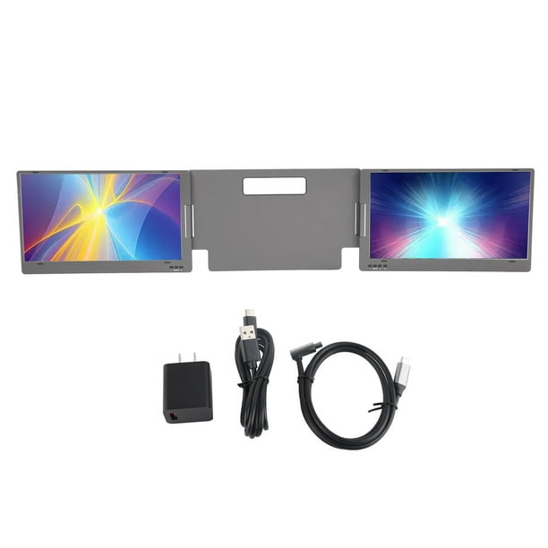 Portable Monitorfor Laptop,14in Triple Portable Monitor Laptop Monitor ...